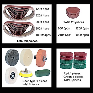 Hiqalty Electric Belt-Sander Polishing-Grinding Sharpener Adjustable -13 x 1.2in DIY Power Sanding Machine Mini Bench Belt Grinder Kit, Multifunctional for Knife Making, Woodworking(mini belt sander)