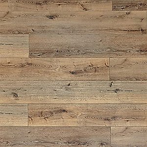 Bestlaminate Adduri HD XL Tundra Oak Flooring- 5mm 20 mil Wear Layer- Underlayment Attached - Luxury SPC Vinyl Plank [Sample], Brown