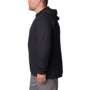 Columbia Men's Pitchstone Knit Hoodie, Black, X-Large