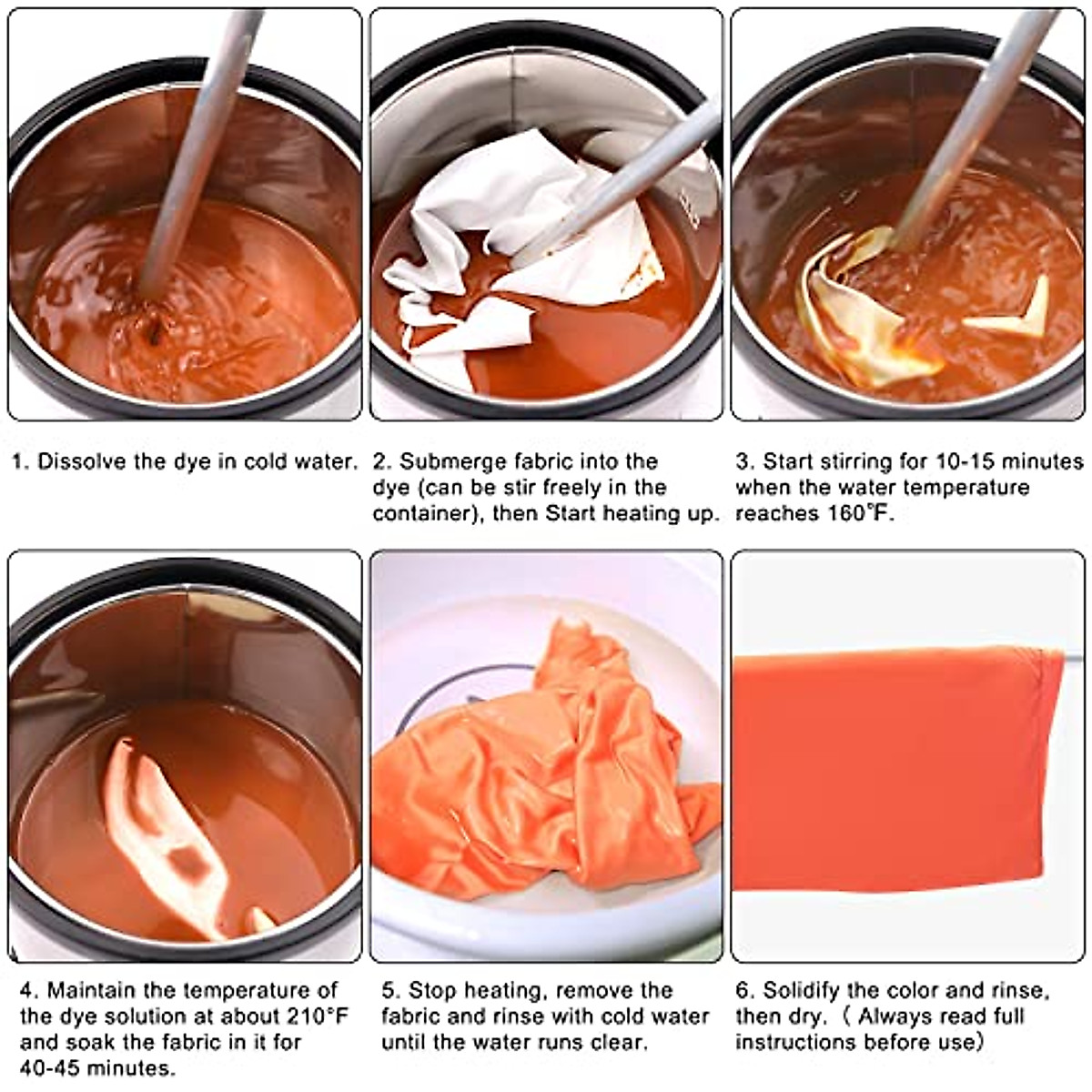 HTVRONT Fabric Dye for Polyester, Synthetic Fabric Dye - Large Capacity 60g Polyester Fabric Dye - Vibrant Polyester Dye for Plastic, Silicone, Fabric Coloring and Renewal (Pink)