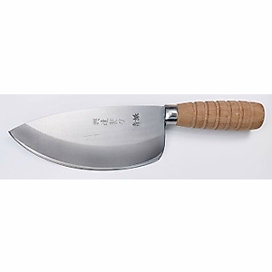 Master Kuo G-4 Medium Fish Knife with 3 layer laminated stainless steel clad, Japanese High Carbon SK5 steel & 60 hardness, Taiwan Tuna chef Knife, Medium fish knife, Long-lasting sharp edge