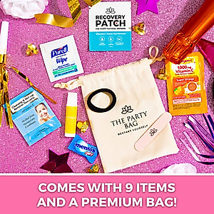 5 Pre-Filled Party Kit for Bachelorette Party Favors, Birthdays, Bridal Showers & Wedding Party Favors | 9 Pcs Premium Bulk Bachelorette Kit Supplies, Items & Bags for Adult Kit (5 Kits)