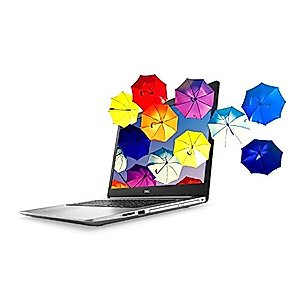 Dell Inspiron 15 5570 15.6" Laptop Computer - Silver; Intel Core i5-8250U Processor 1.6GHz; Microsoft Windows 10 Home 64-bit; 8GB DDR4-2400 RAM; 1TB Hard Drive
