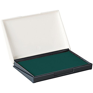 Shiny SHI-40169 Small Rubber Stamp Pad, 2 3/4" x 4 3/8", Green Ink