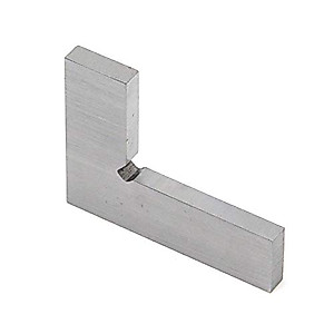 T Tulead Machinist Square Precision Square Carbon Steel Solid Machinist Square Woodworking Square 50x40mm/2"x1.57"