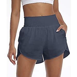 AUTOMET Women's Summer Clothes Athletic Shorts High Waisted Running Lounge Shorts Gym Shark Workout Shorts Exercise Casual Shorts