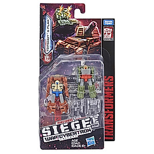 Transformers Generations War for Cybertron: Siege Micromaster Wfc-S6 Autobot Battle Patrol 2 Pack Action Figure Toys