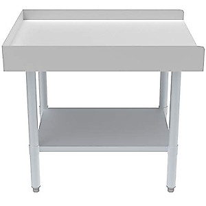 KoolMore 16 Gauge Stainless Steel Commercial Equipment Stand - 30 x 24 Heavy Duty Griddle Stand with Undershelf (EQT-163024)