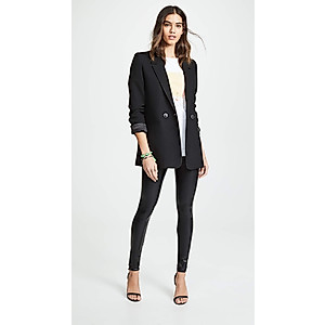 commando Women's Perfect Control Faux Leather Leggings, Black, M