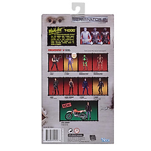 NECA - Terminator 2-7" Scale Action Figure - Kenner Tribute - White Hot T-1000