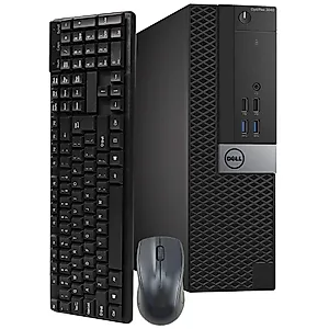 Dell OptiPlex Small Form Desktop Computer, Intel Core i5 6500, 3.2GHz Processor, 16GB Ram, 1TB Solid State Drive,Wireless Keyboard & Mouse, Wi-Fi | Bluetooth, HDMI, Win 10 Pro (Renewed)
