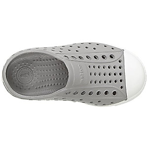 Native Shoes, Jefferson Child, Kids Lightweight Sneaker, Pigeon Grey/Shell White, 2 M US Little Kid