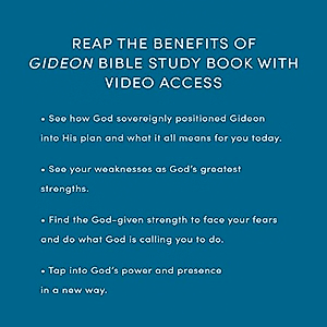 Gideon: Your Weakness God's Strength - Bible Study Book with Video Access