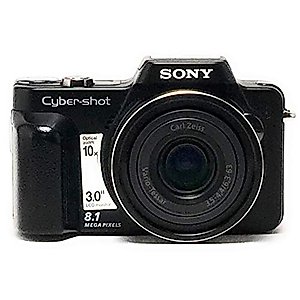 Sony Cybershot DSC-H10 8.1MP Digital Camera with 10x Optical Zoom with Super Steady Shot