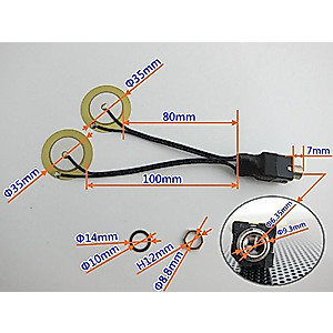 Goedrum Drum Trigger Set for DIY Electronic Tom or Snare Drum/For Metal Shell