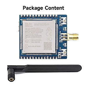 Waveshare SIM7600G-H 4G Communication Module, Multi-Band Support, Compatible with 4G/3G/2G, with GNSS Positioning-Pre-soldered Version