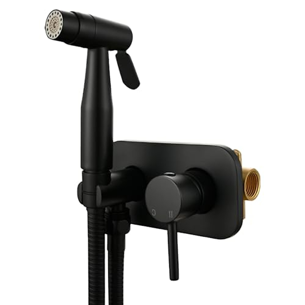 Toilet Bidet Sprayer Set With Hot Cold Mixers Valves Elegant Warm Water Toilet Handheld Bidet Sprays For Hygienic Comfort