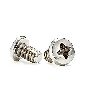 OPYTR Screw Anchors 100pcs Sunk Screw 3.5 Thread for Computer Hard Disk Drive HDD Screw 6#32 * 6 6#32 * 5 Anchors (Length : 100 PCS, Size : 6 32X6mm)