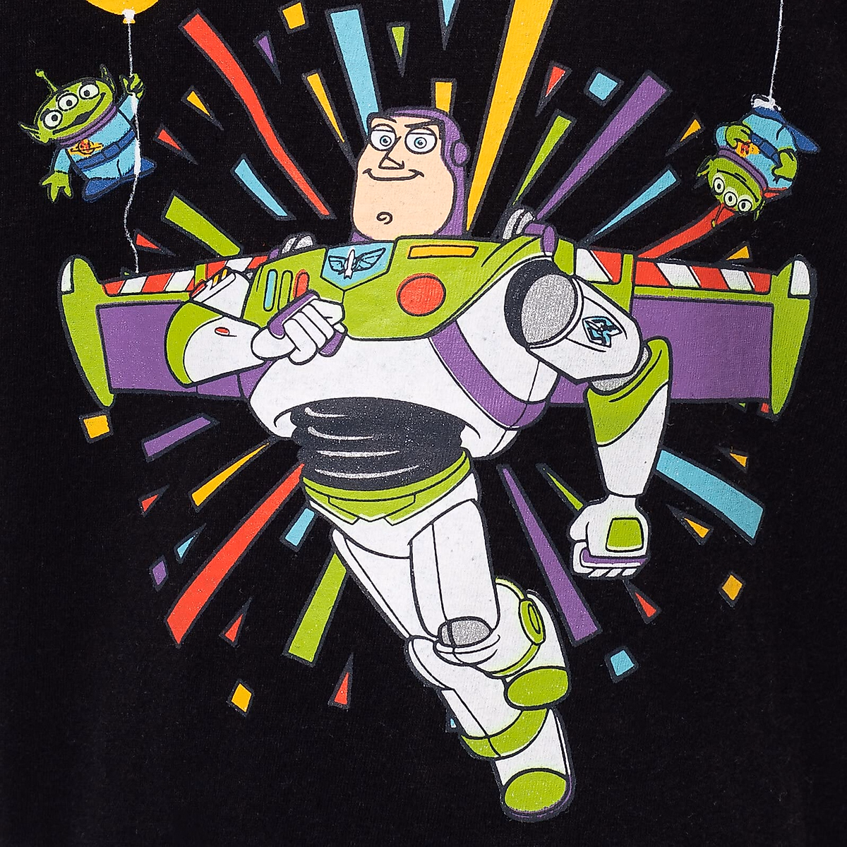 Disney Pixar Toy Story Buzz Lightyear Birthday Toddler Boys Graphic T-Shirt Toy Story Black 2T