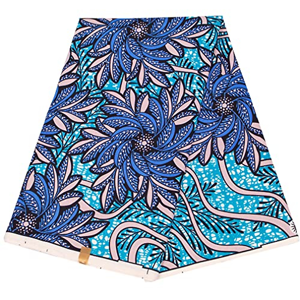 African Fabric Polyester African Ankara Print Fabric 6 Yards African Fabric by The Yard One Piece(FP180)