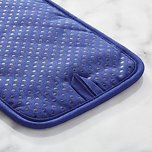 Tommy Bahama Island Tile Oven Pot Holder 2-Pack Set, Navy Blue, 7"x10"