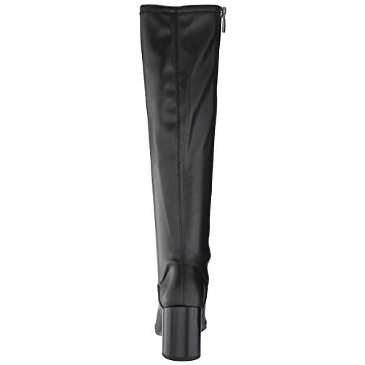 Franco Sarto Womens Tribute Knee High Heeled Boot Black Leather 7 M