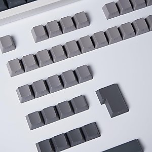 mintcaps Shine Through Keycaps -133keys PBT Doubleshot keycaps Gradient Side Print Cherry Profile Keycap Set for 60% 65% 75% 100% Cherry Gateron MX Switches Mechanical Keyboard