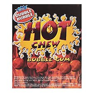 Hot Chew Cinnamon Gumballs - 3 LBS Bulk