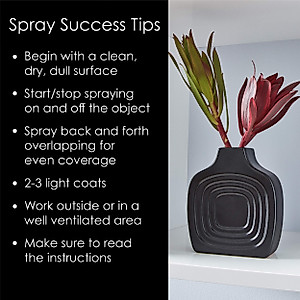 Krylon K02702007 Fusion All-In-One Spray Paint for Indoor/Outdoor Use, Gloss Black, 12 Ounce (Pack of 2)