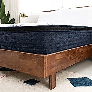 Signature Design by Ashley Mt Dana 16 Inch Eurotop Plush Mattress, CertiPUR-US Certified Foam, California King