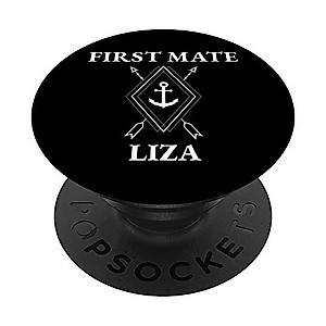 First Mate Liza PopSockets PopGrip: Swappable Grip for Phones & Tablets