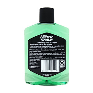 Williams Lectric Shave Electric Razor Original Pre-Shave 7 Oz