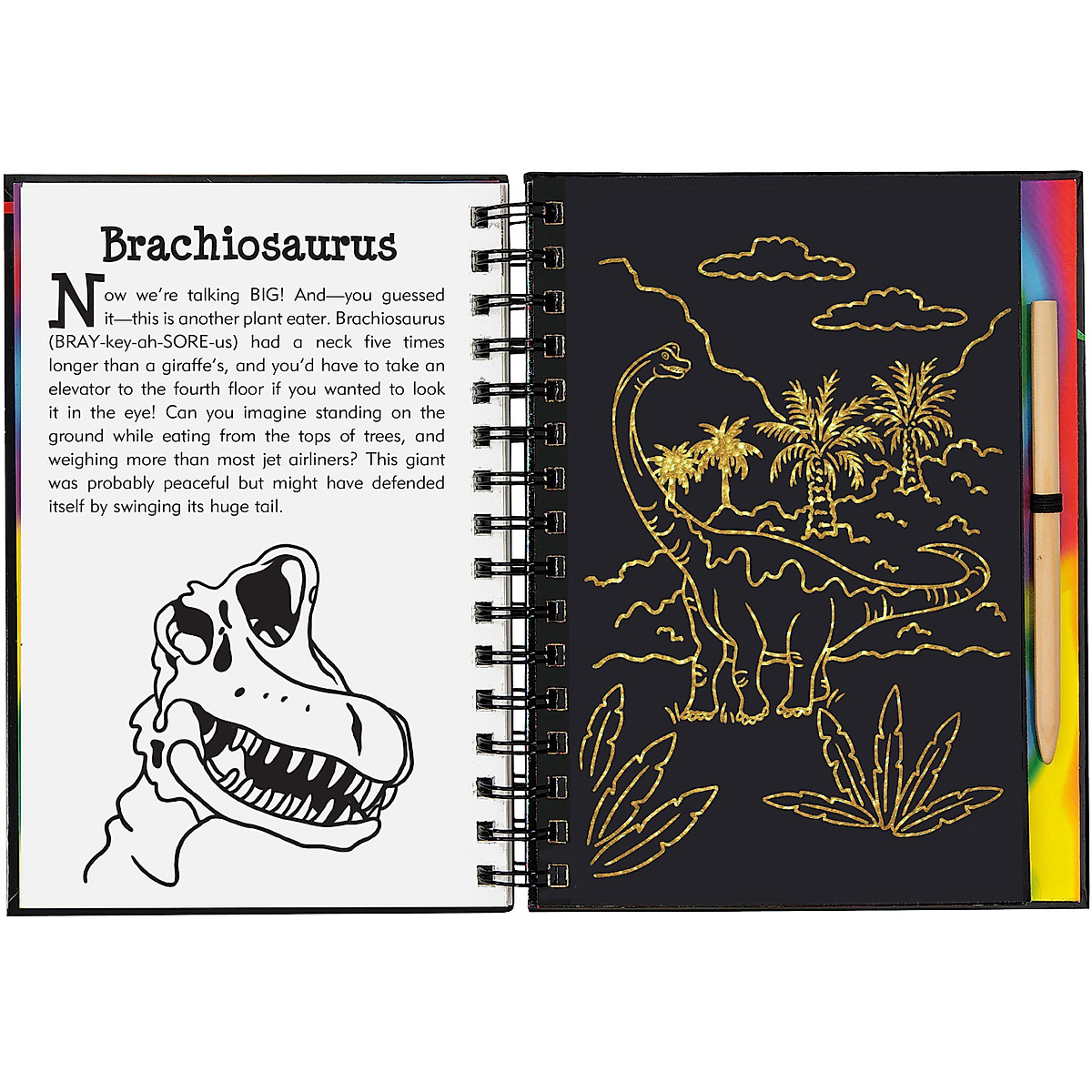 Scratch & Sketch Jurassic (Trace Along)