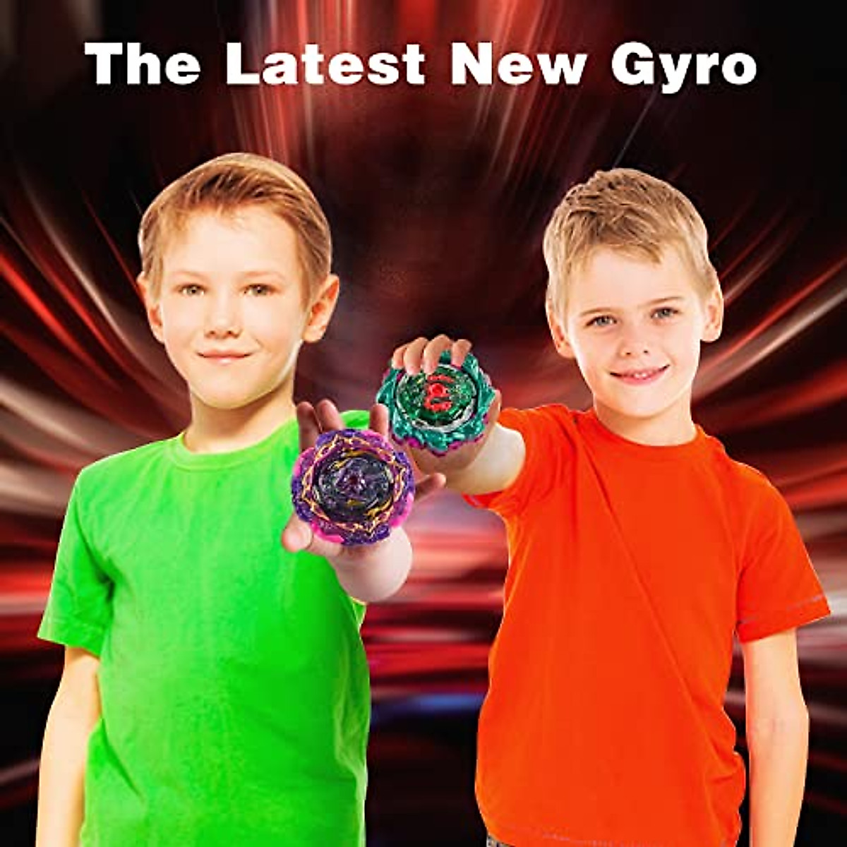 Bey Stadium Top Burst Set-Battle Game with 1Detachable Stadium, 2 Latest Style Battling Top Toys and 2 Launchers-Toy Gift for Boys Kids Ages 6 7 8 9 10 11 12 Years Old