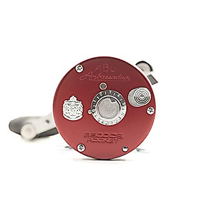 Abu Garcia Bait Reel Ambassadeur 6500 CS Rocket Red