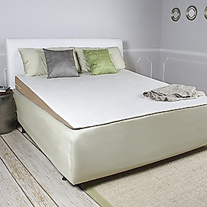 Avana Super Slant Giant Inclined Memory Foam Bed Wedge, Entire Queen-Size Bed