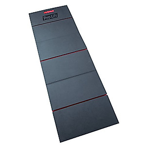 Pro Lift C-5006 Foldable EVA Mat - Anti Fatigue EVA Foam Sheet (6 fold) - Great for Garage, Picnicking, Gardening, Camping and Outdoor Activities, Black/Red