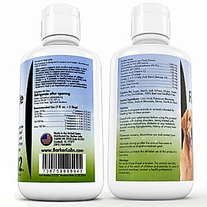 FlexComplete Liquid Vegetarian Glucosamine for Dogs - Joint Health and Mobility Support with Vegetarian Formula to Keep Pet Active and Healthy - for Small and Larde Dogs- Formulated in The USA