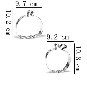 Large Fall Thanksgiving Cookie Cutter Set - 7 Piece - Stainless Steel