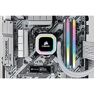 CORSAIR Vengeance RGB PRO SL 32GB (4x8GB) DDR4 3600 (PC4-28800) C18 1.35V - White