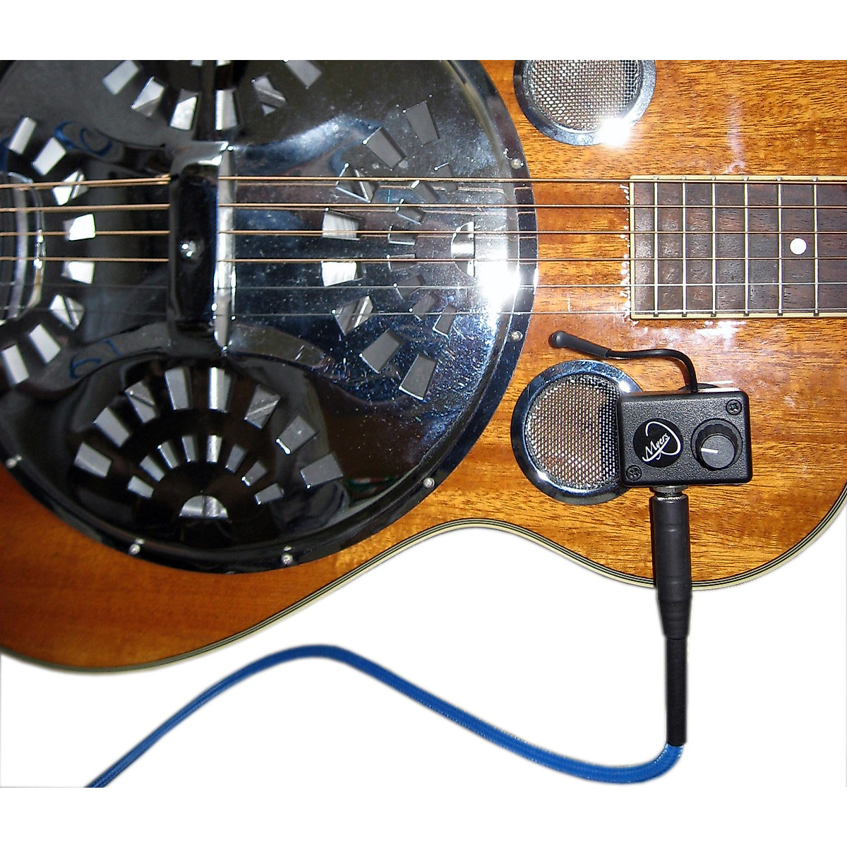 Myers Pickups Resonator Guitar Pickup with Flexible Micro-Gooseneck