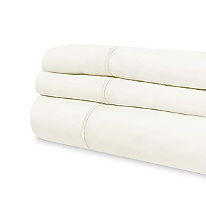 SensorPEDIC Ice Cool 400 Thread Count Cream Sheet Set - King (10321)