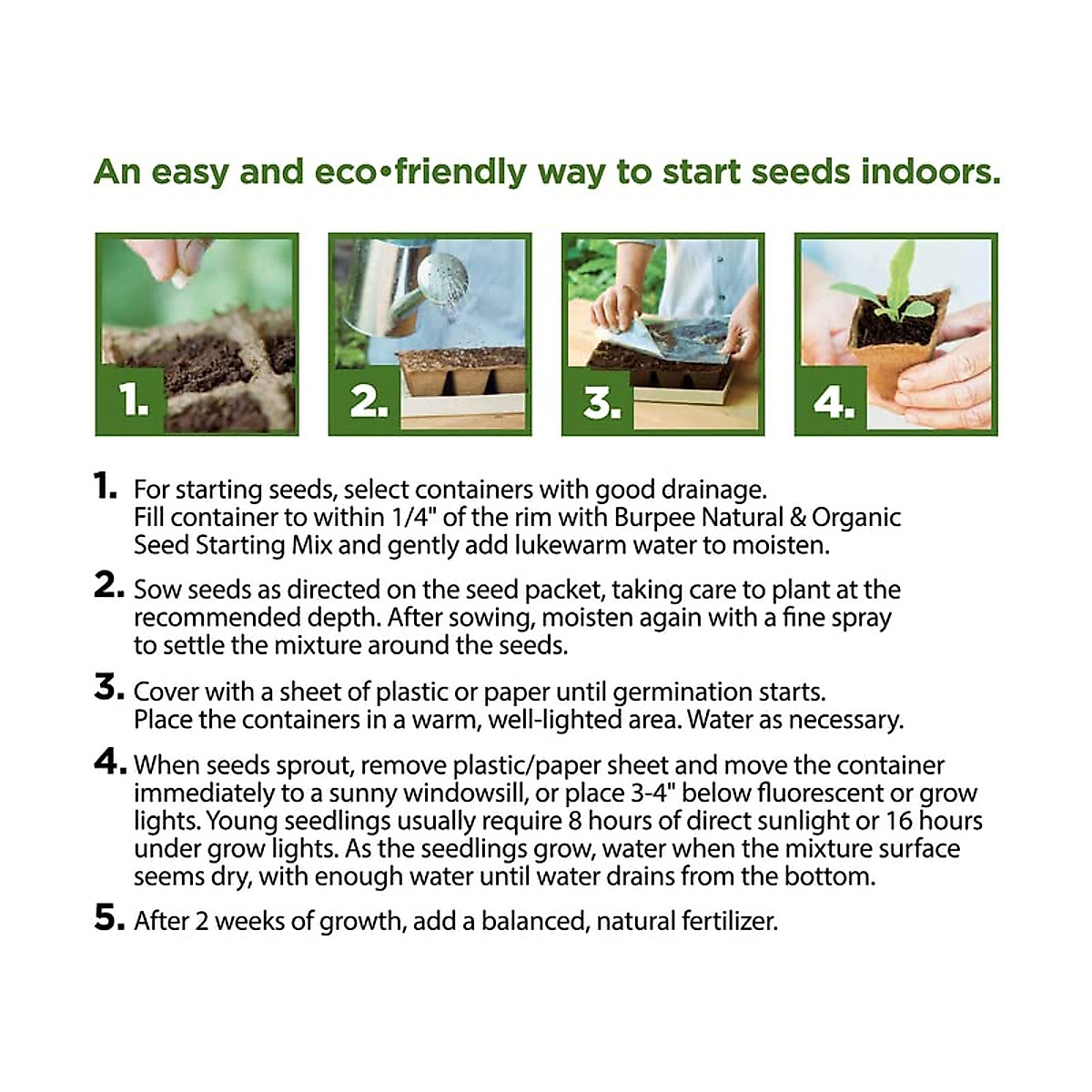 IMC OUTDOOR LIVING BP8SS 8Qt Seed Starting Mix, 256 Fl Oz