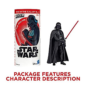 STAR WARS Galaxy of Adventures Darth Vader Action Figure 3.75" and Mini Comic