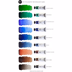 Art Philosophy® Artist Grade Watercolor Tubes Rose Madder