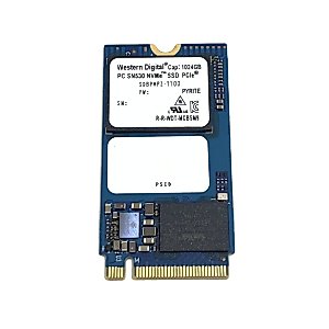 Western Digital 1TB SSD PC SN530 1024GB M.2 2242 42mm SDBPMPZ-1T00 NVMe PCIe Gen3 x4 Solid State Drive for Dell HP Lenovo