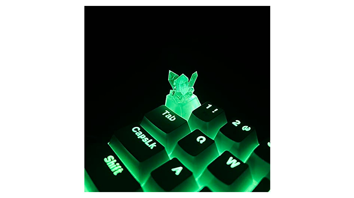 Custom Keycap for Mechanical Gaming Keyboard - Design Glass - Artisan ...