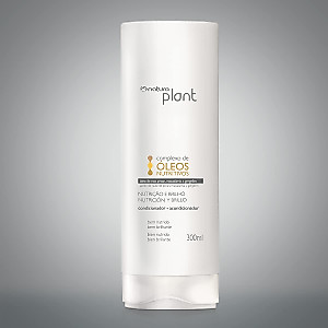 Linha Plant (Nutricao e Brilho) Natura - Condicionador 300 Ml - (Natura Plant (Nourishing & Bright) Collection - Conditioner 10.14 Fl Oz)