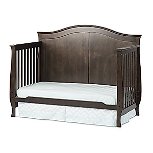 Child Craft Camden 4-in-1 Convertible Crib, Baby Crib Converts to Day Bed, Toddler Bed and Full Size Bed, 3 Adjustable Mattress Positions, Non-Toxic, Baby Safe Finish (Slate)