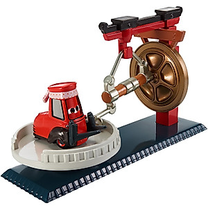 Disney Car Toys Oversized Pitty with Swing Mallet & Gong Diecast Vehicle